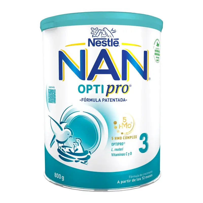 Buy Nestlé Nan Optipro 3 Growing-Up Milk, 800g at the best price.