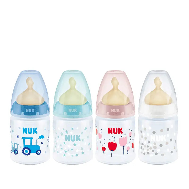Buy NUK First Choice Baby Bottle 0-6 M Latex, 1 unit at the best price.