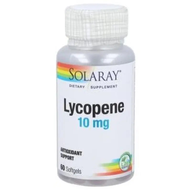 Buy Solaray Lycopene 10Mg. 60 Capsules at the best price.