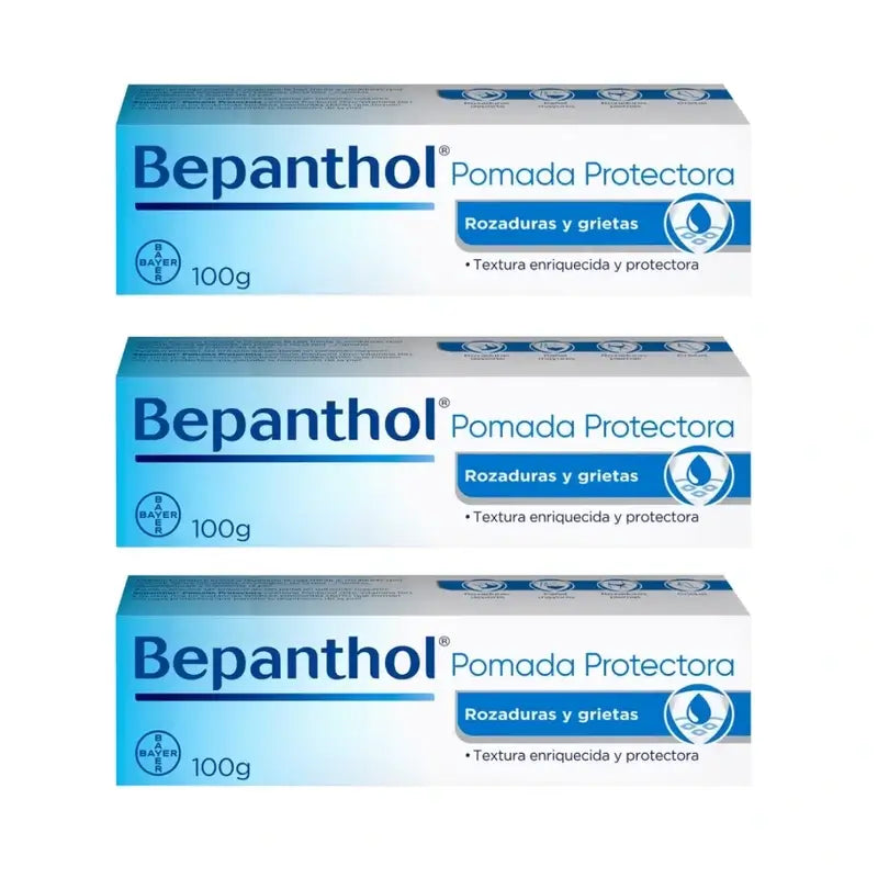 Buy Bepanthol Protective Ointment, 3X100 Gr at the best price.