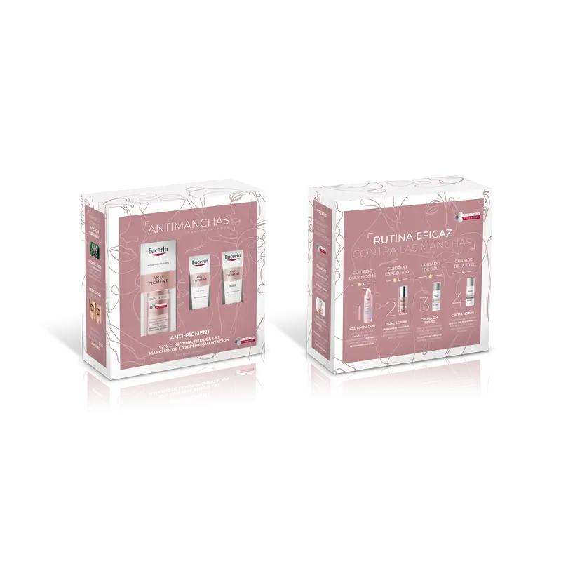 Buy Eucerin Pack Antipigment Dual Serum + Mini Day Cream 20Ml + Mini ...