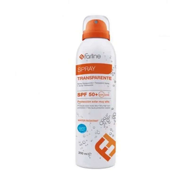 Buy Farline Transparent Spray Spf 50+ , 200 ml at the best price.