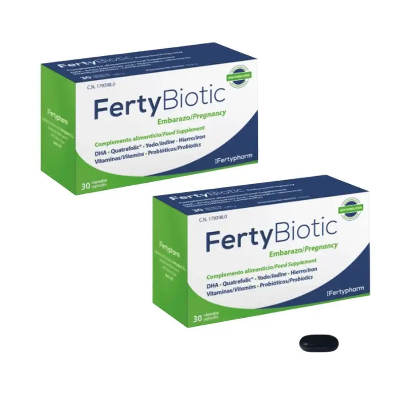Buy Fertybiotic Pregnancy, 2x30 Capsules at the best price.