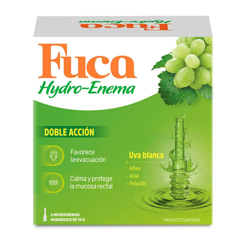 Fuca Hydro-Enema 6x10 gr for the treatment of constipation symptoms