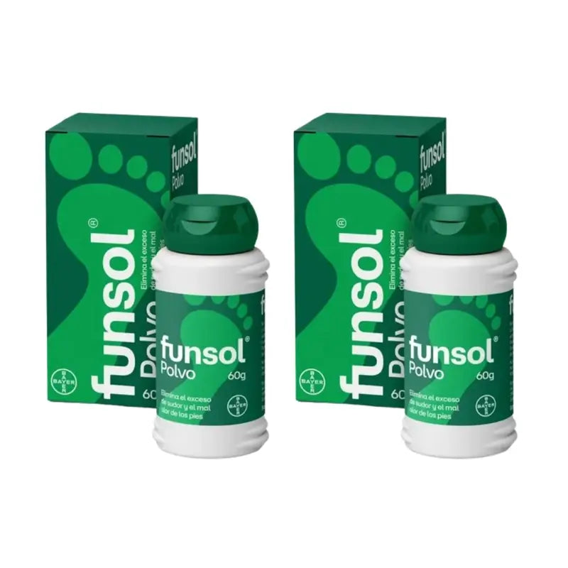 Buy Funsol Foot Deodorant Powder, 2X60 Gr at the best price.