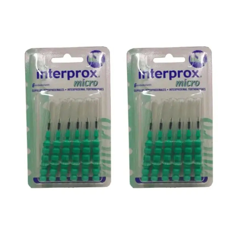 Buy Interprox Micro Interproximal Toothbrush, 2X6 Units at the best price.