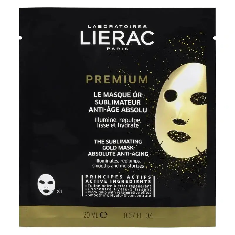 Buy Lierac Premium Gold Mask 20 ml at the best price.