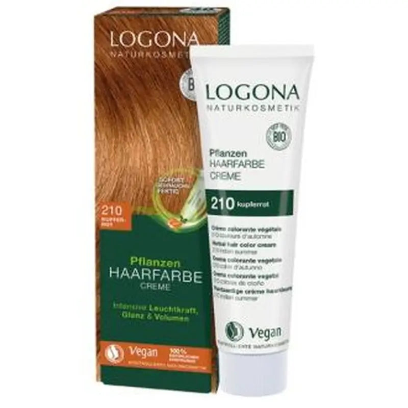 Logona Vegetable Colouring Cream 210 Autumn Colours 150ml