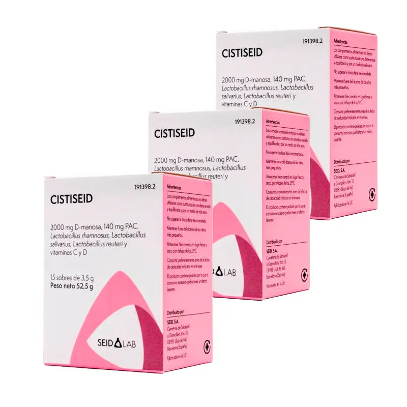 Buy Pack 3 X Cistiseid, 15 Sachets at the best price.