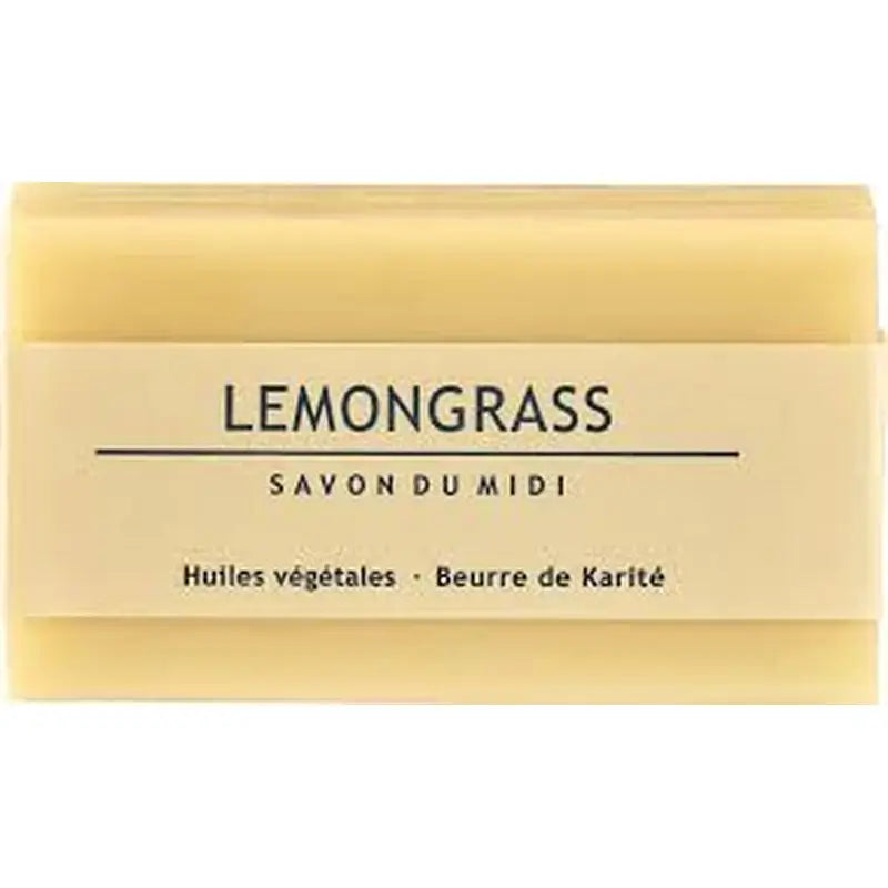 Savon Du Midi Lemongrass Soap Bar 100Gr. Bio
