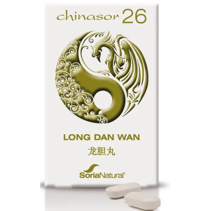 Buy Soria Natural Chinasor 26 Long Dan Wan, 30 Tablets at the best price.
