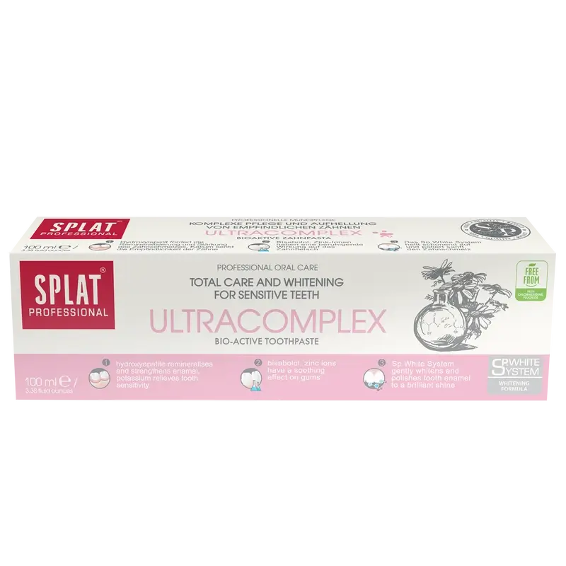 Buy Splat Ultracomplex Toothpaste Professional , 100 ml at the best price.