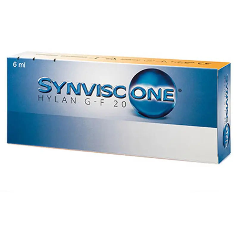 Synvisc One Hylan G-F 20 Sanofi Pre-filled syringe contains 6 ml